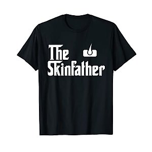 The Skin Father Funny Dermatology Dermatologist T Shirt Gift