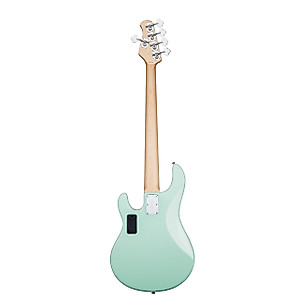 Sterling by Music Man StingRay Ray5 Bass Guitar in Mint Green, 5-String