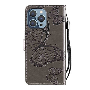 Fansipro Phone Cover Wallet Folio Case for LG V20, Premium PU Leather Slim Fit Cover for LG V20, 2 Card Slots, Exact fit, Gray