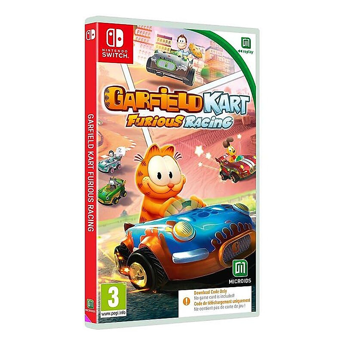 Maximum Games Garfield Kart: Furious Racing - Replay (Switch) (Non-US Version)