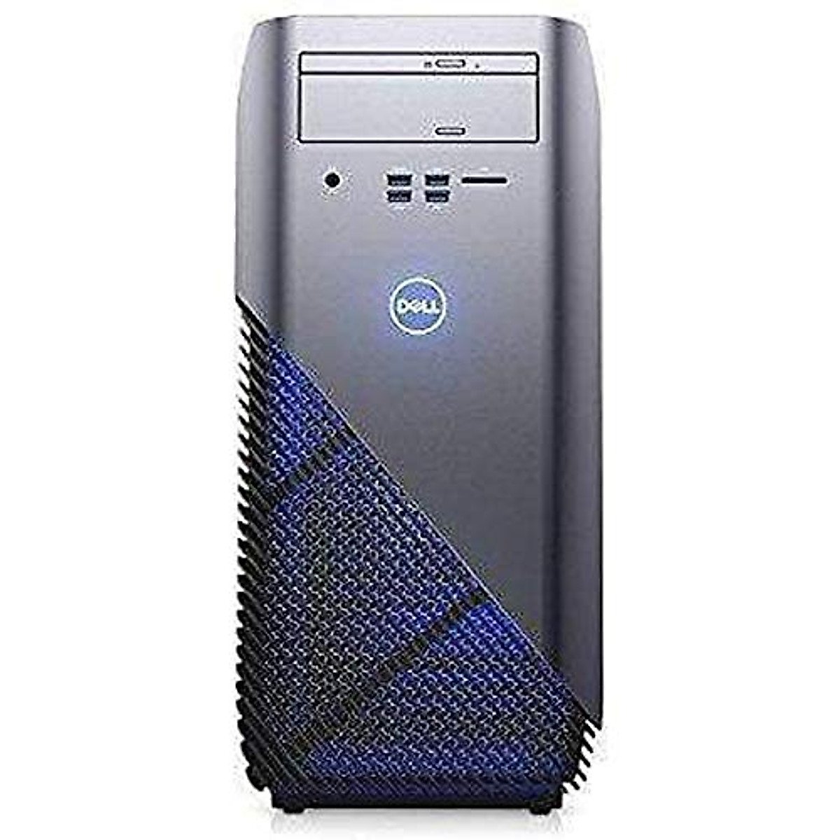 Dell i5675-A933BLU-PUS Inspiron 5675 AMD Desktop, Ryzen 5 1400 Processor, 8GB, 1TB, AMD Radeon RX 570 4GB GDDR5 Graphics, Recon Blue (Renewed)