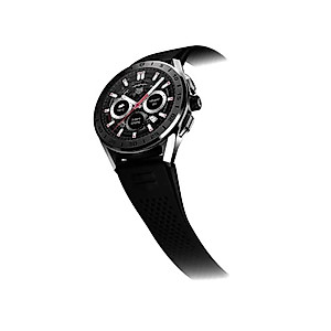 TAG HEUER CONNECTED Steel Case - Black Rubber Band SBG8A12.BT6219