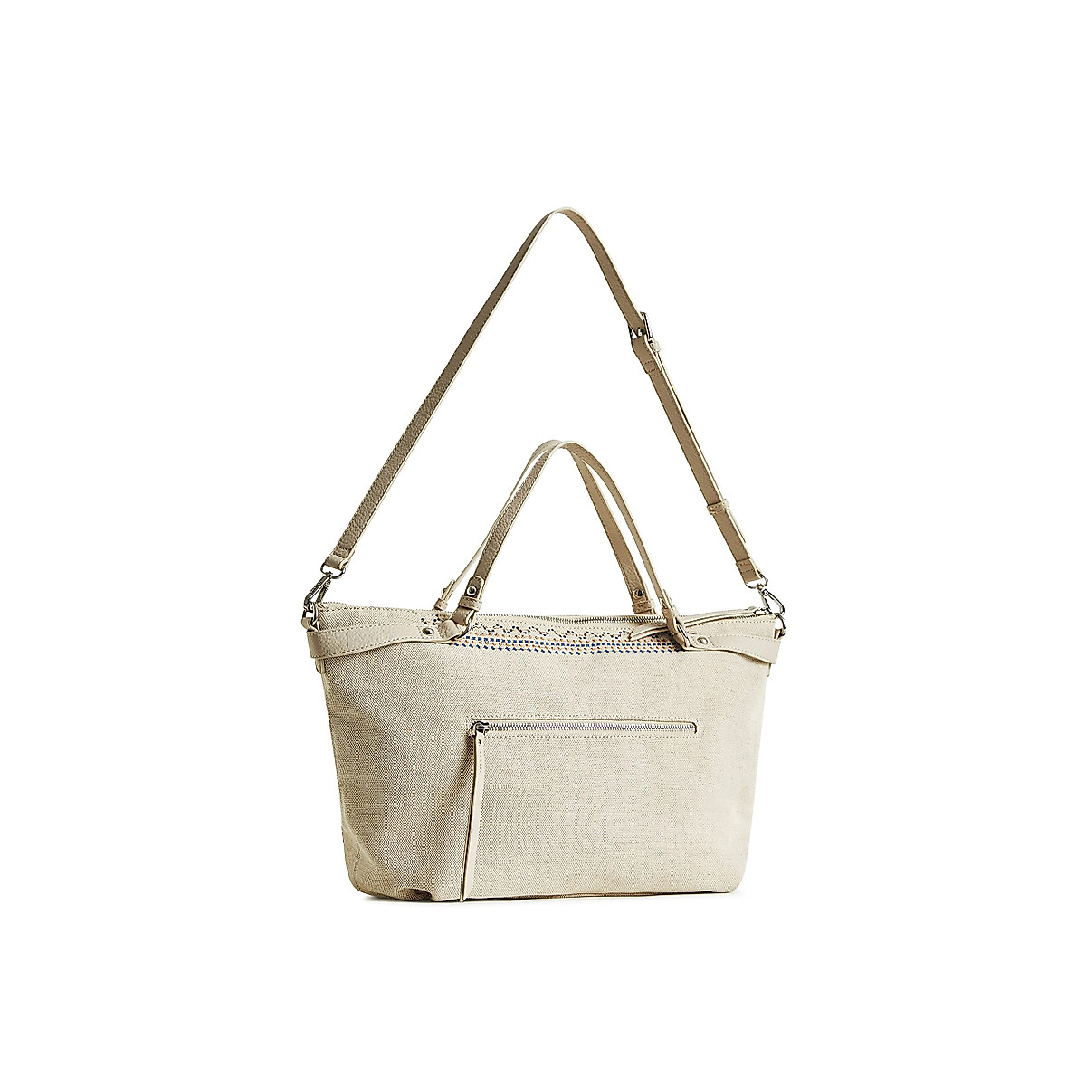 Desigual woMens Casual Hand Bag, White, U US