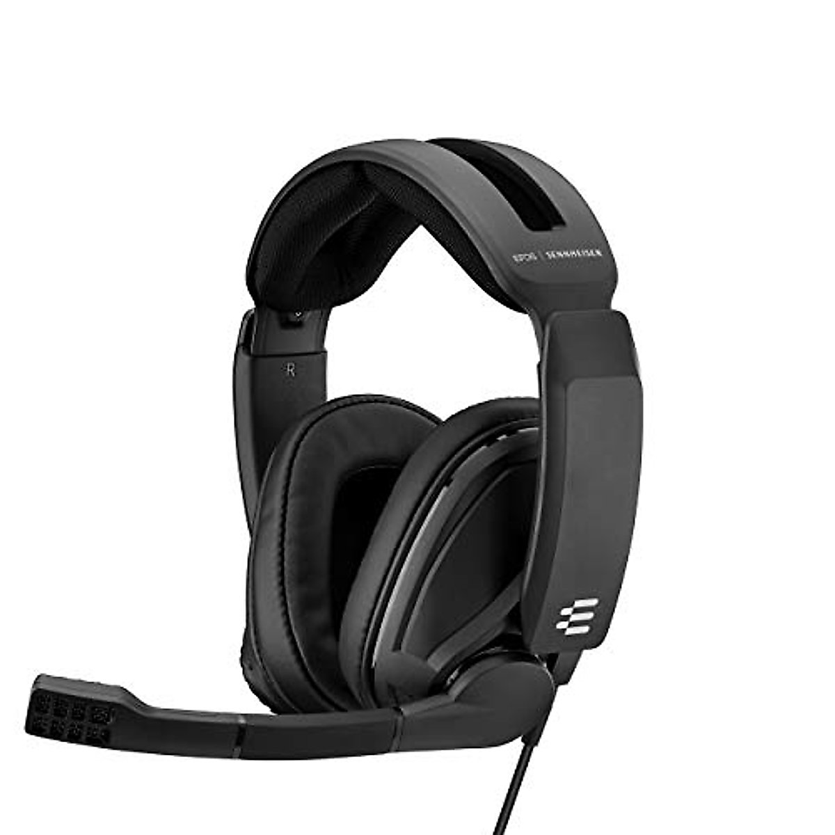 EPOS 【Amazon.co.jp 限定】 ゲーミングヘッドセット 有線 密閉型 ノイズキャンセリング マイク付き GSP 302 ブラック 【国内正規品】