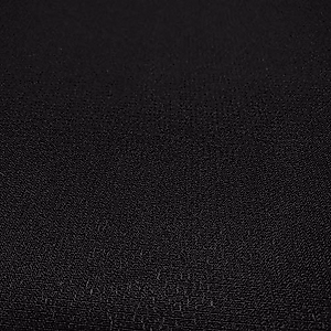 Ottertex® Polyester Ripstop Fabric (DWR) 200 Denier 6.6oz 58/60" Wide Waterproof Tent Water Repellent Dustproof Airtight Inflatable Flag Tarp Cover Excellent Fabric for Kites (1 Yard, Black)