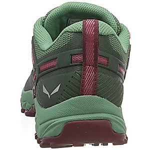 Salewa Women's WS Ultra Train 3 Trail Running Shoes, Duck Green Rhododendon, 7.5