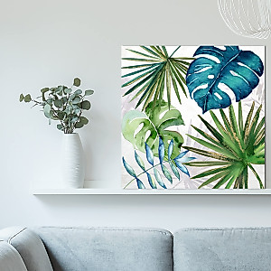 Artmaple Paint by Number for Adults Beginner Kids CANVAS ONLY, Ideal Gift Choice for Birthday,Anniversary or Any Festival. DIY Acrylic for Decor Canvas Roll (16x16inch, Tropical)