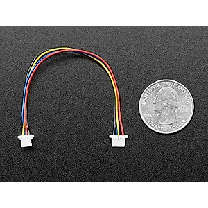 Adafruit 4483 5-pin (Arduino MKR) to 4-pin JST SH Stemma QT/Qwiic Cable - 100mm Long