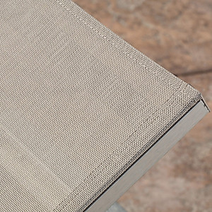 Christopher Knight Home Outdoor Aluminum Chaise Lounge, Set of 2, Grey