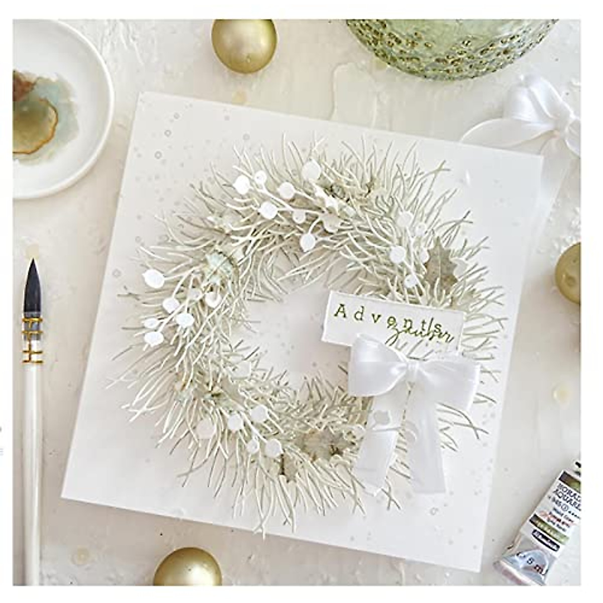 Metal Cutting Die for Scrapbooking - Durable, Grass Cut Stencils for DIY Scrapbook Photo Album Decorative Paper Card, Card Making Supplies, Embossing, Stencils & Crafting Die Cut