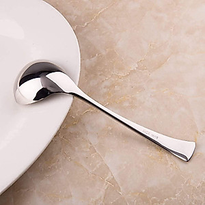 IMEEA Gravy Ladle Small Sauce Ladle 18/10 Stainless Steel Small Ladle for Serving, 7.6-Inch