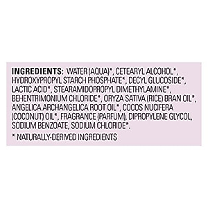 Love Beauty and Planet Shampoo Milk Moisture and Bounce for Waves and Curls Rice Oil and Angelica Essence 100 percent Biodegradable Shampoo 13.5 oz