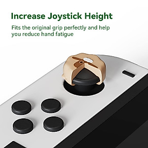 GeekShare Cute Lamb Thumb Grip Caps, Soft Silicone Joystick Cover Compatible with Switch/OLED/Switch Lite,4PCS