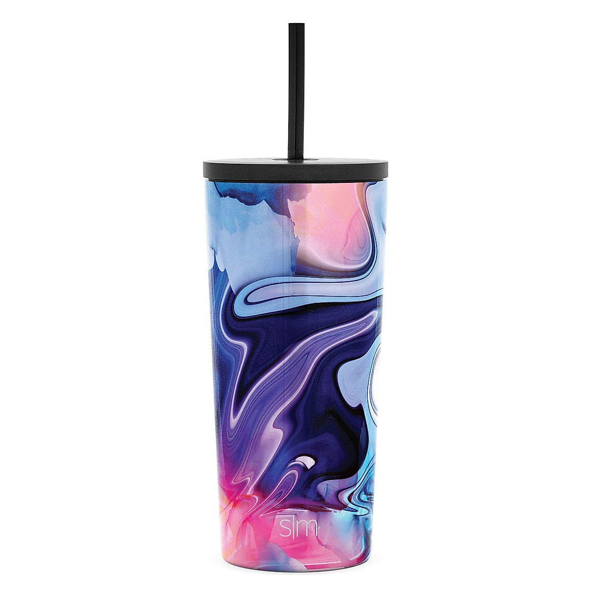 Simple Modern Insulated Tumbler with Lid and Straw | Iced Coffee Cup Reusable Stainless Steel Water Bottle Travel Mug | Gifts for Women Men Her Him | Classic Collection | 20oz | Dreamcicle