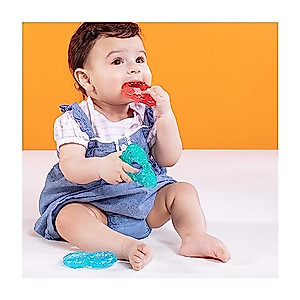 Bright Starts Gel-Filled 3 Pack - BPA Free - Chillable Teething Toy, Ages 3 months +