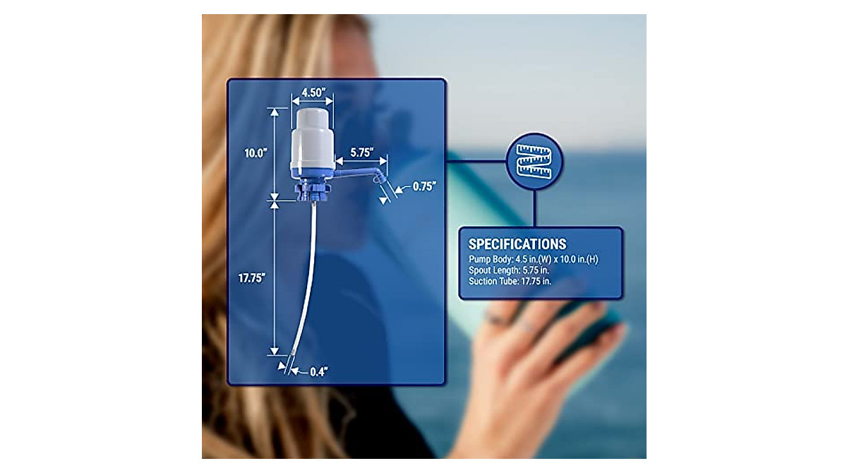 Dolphin 8080-T Water Pump - Hassle-Free Hydration