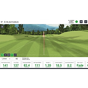 SwingLogic SLX MicroSim – Basic Pack (No SwingStick) - Formerly Tittle X - Home Golf Simulator 2022 E6 Connect Edition - Indoor Golf Game (Compatible with iOS and PC)