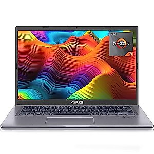 ASUS 2023 Newest Vivobook 14 Laptop, 14" HD Display, 12GB RAM, 512GB PCIe SSD, AMD Ryzen 3 3250U Processor, Up to 3.5GHz, HDMI, Windows 11 in S Mode, Light and Thin, Grey