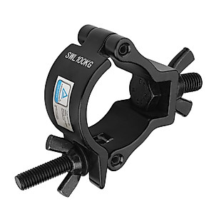 GBGS Lighting Truss DJ Light Clamps 2 Inch O Clamp Aluminum Alloy 220 LBs for OD 2 Inches(50.8mm) Pipe, TUV Certificated(ID:1111246880), 10 Pack