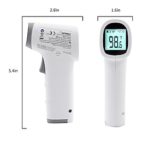 Contec TP500 Medical Infrared Thermometer Baby Thermometer Gun Body Forehead Ear Temperature Gun LCD,Digital Infrared Thermometer for Adults, Kids,Measurement time ≤ 1 Second,one-Year Warranty