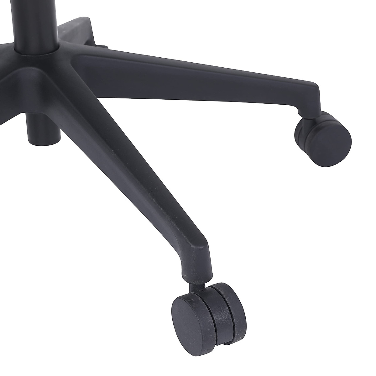 Amazon Basics Mid-back Mesh Office Drafting Chair Stool with Adjustable Footrest, Flip-Up Arms