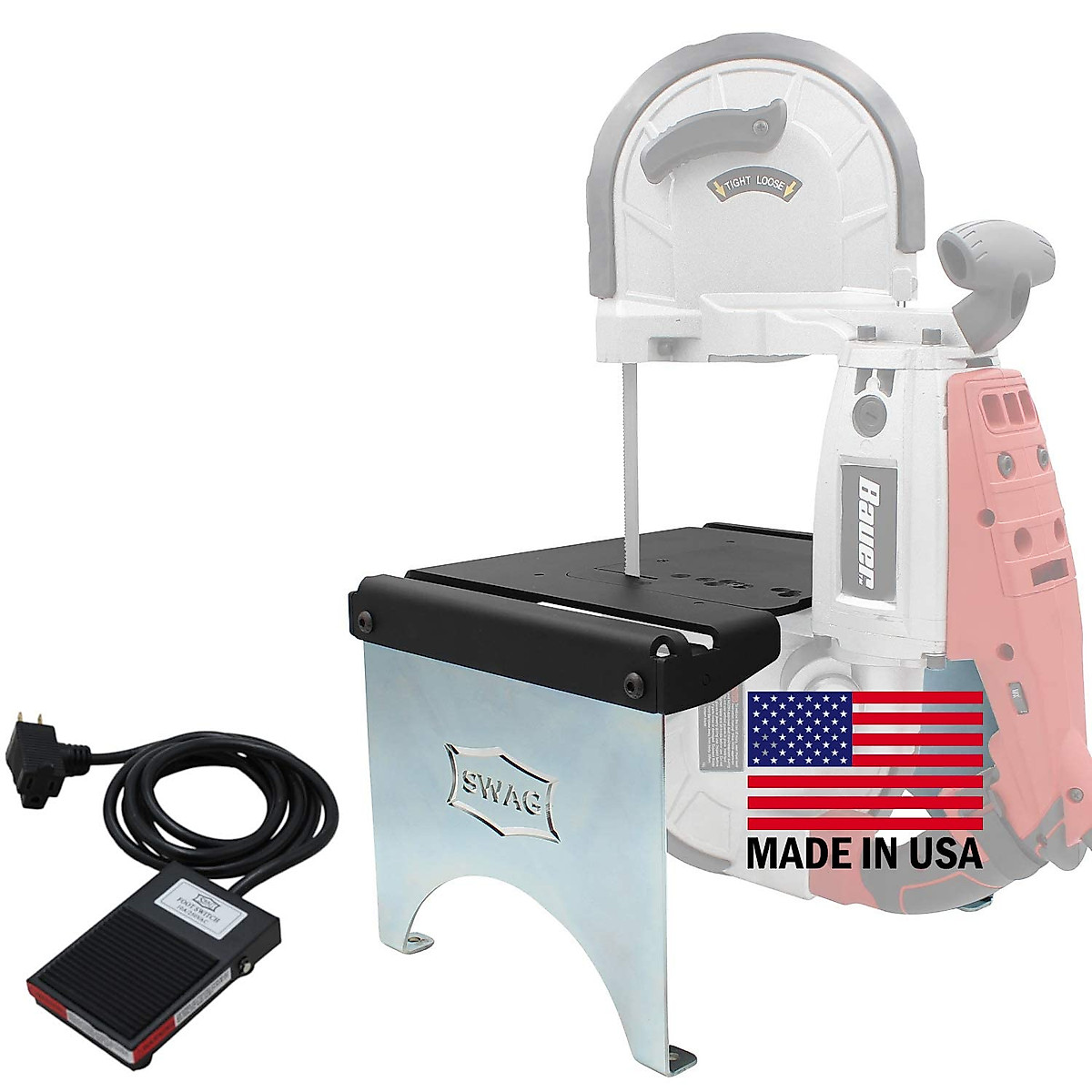 SWAG Off Road V3.0 Portaband Table Powder Coated With Foot Switch