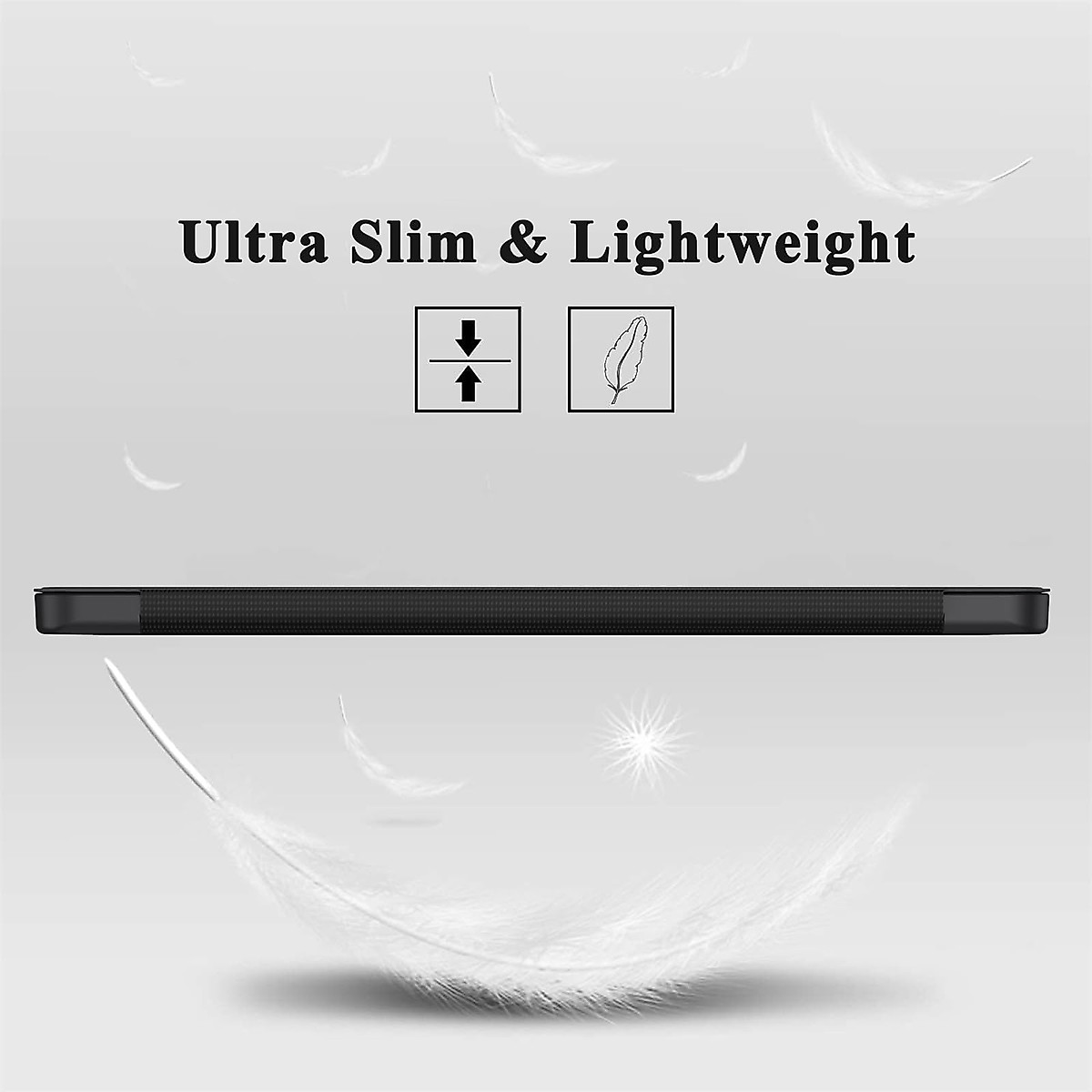 Soke Case for Samsung Galaxy Tab S9 2023 [SM-X710/X716B/X718U]-Premium Shock Proof Stand Folio Case, Multi-Viewing Angles, Soft TPU Back Cover for Galaxy Tab S9 11 inch Tablet, Black