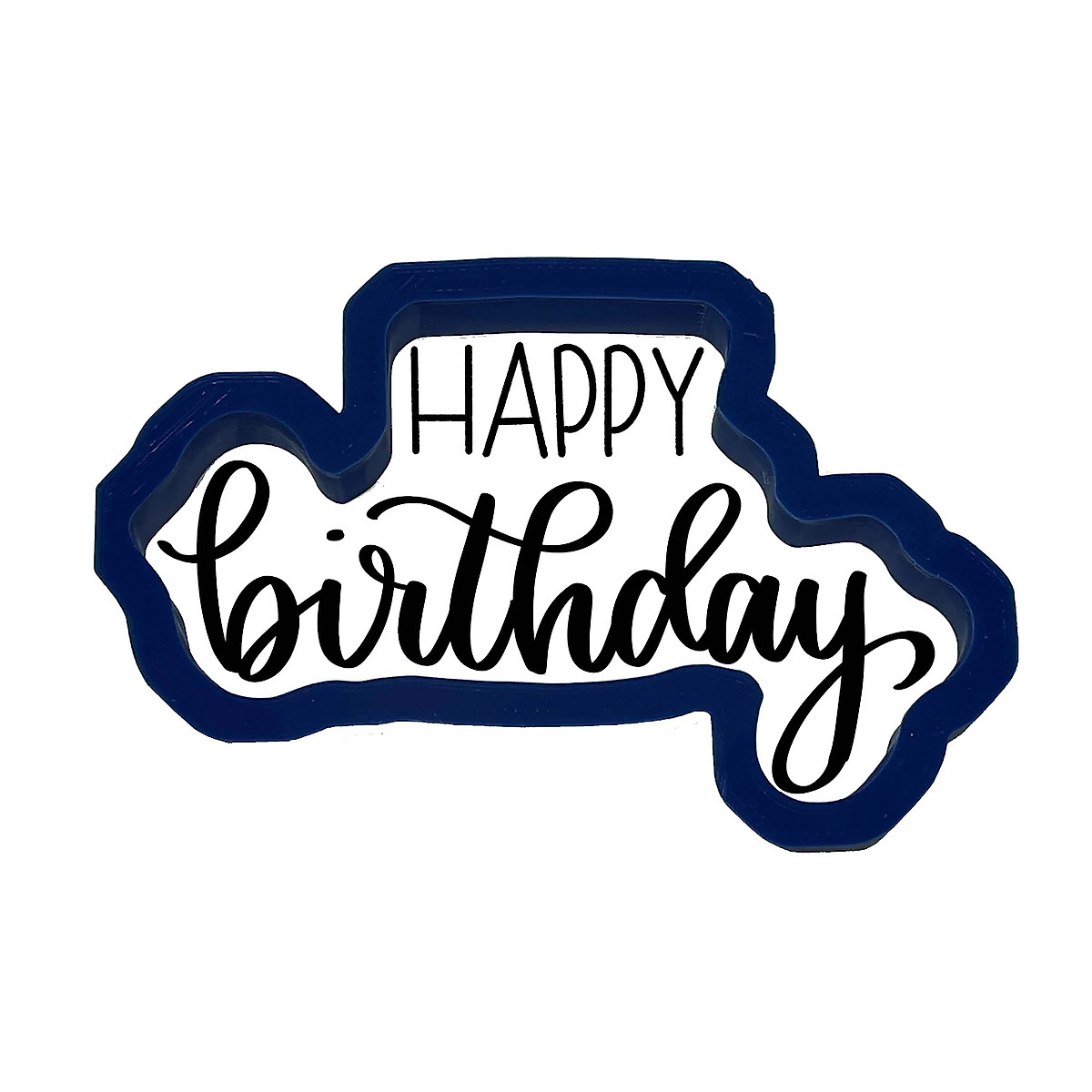 Happy Birthday Word Outline Cookie Cutter (5 inch)