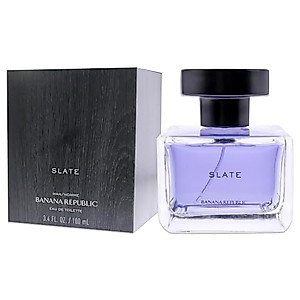 BANANA REPUBLIC Slate Men Eau De Toilette Spray, 3.4 Fl Oz, multi