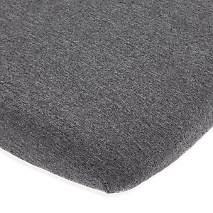 Bassinet Fitted Sheets Compatible with Chicco Lullago Bassinet and Chicco Close to You 3-in-1 Bedside Sleeper – Snuggly Soft Jersey Cotton – Fits Perfectly on 19 x 32 Mattress Pad – Grey