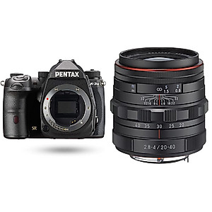 Pentax K-3 Mark III Flagship APS-C Black Camera Body with F2.8-4 Limited DC WR Wide Zoom Lens