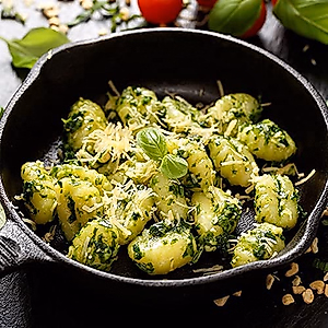 Sanniti Italian Gluten Free Potato Gnocchi, 17.5 oz (500 g) (Pack of 4)