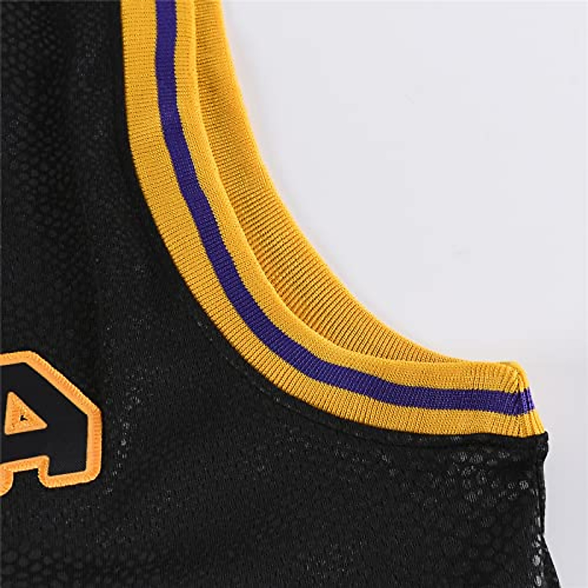 Tdseoghc Youth Basketball Jeresy #24 Basketball Shirt Kids Sports Shirt （Black S/24）