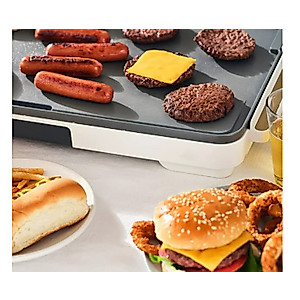 12" X 22" Extra Large Griddle, White Icing By Drew Barrymore