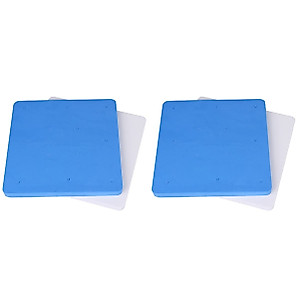 Hemoton 4 Pcs Fondant Icing Mat Candy Modelling Pad Fondant Drying Foam Chocolate Mold Mat Fondant Shaping Foam Fondant Foam Board Flower Fondant Pad Fondant Craft Sugar Flower Shape Plate