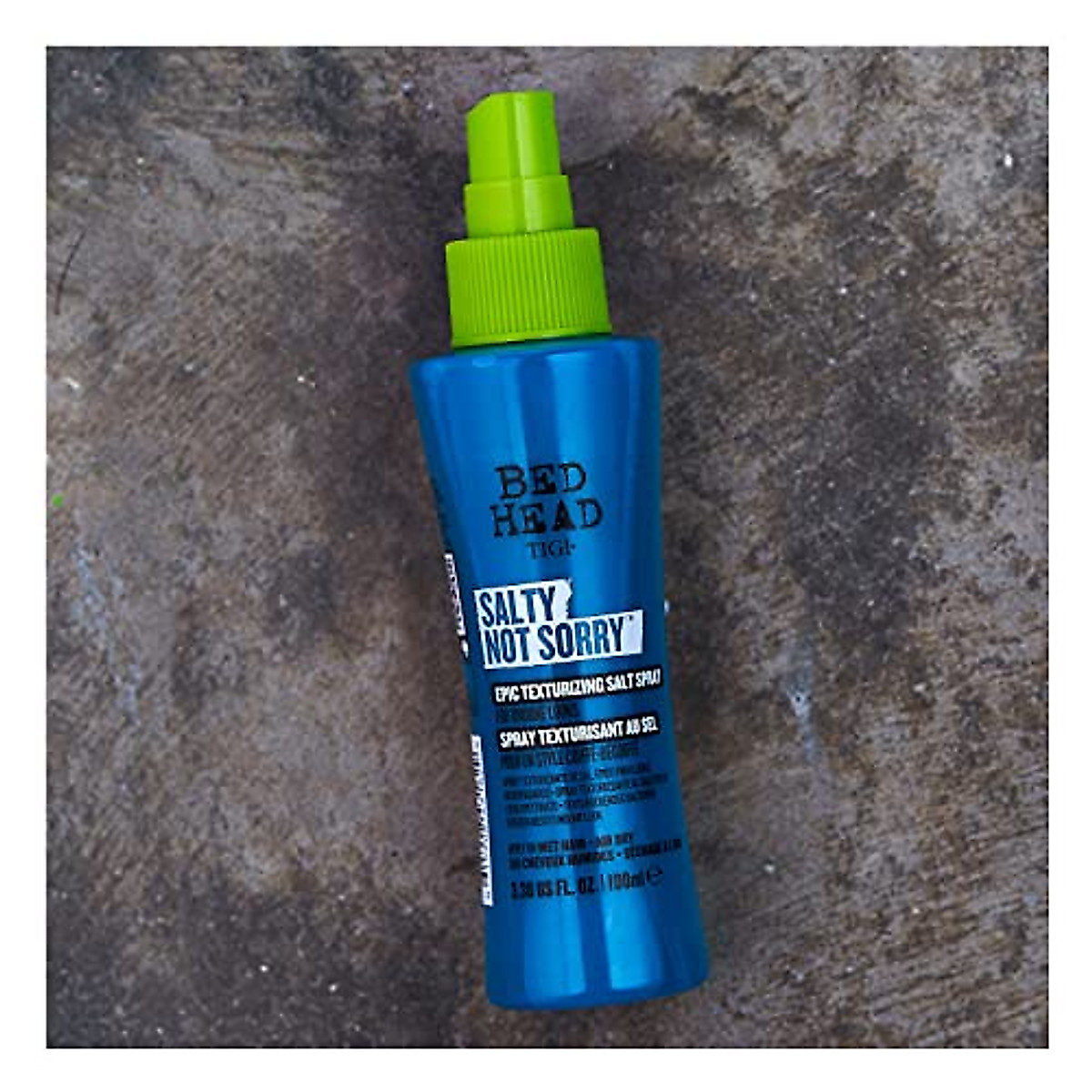 TIGI Bed Head Salty Not Sorry texturizing Salt Spray for Natural Undone Hairstyles 3.38 fl oz