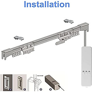 WiFi Smart Window Blinds Chain Motor Remote Controller Compatible with Smartphones APP Control RC Automation Kit with Schedule Function - Works with Smart Home Devices, Amazon Alexa & Google Assistant