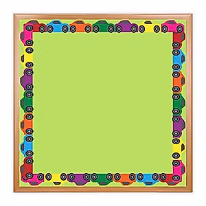 Hygloss Race Car Die-Cut Border, 12 Strips/36 Feet