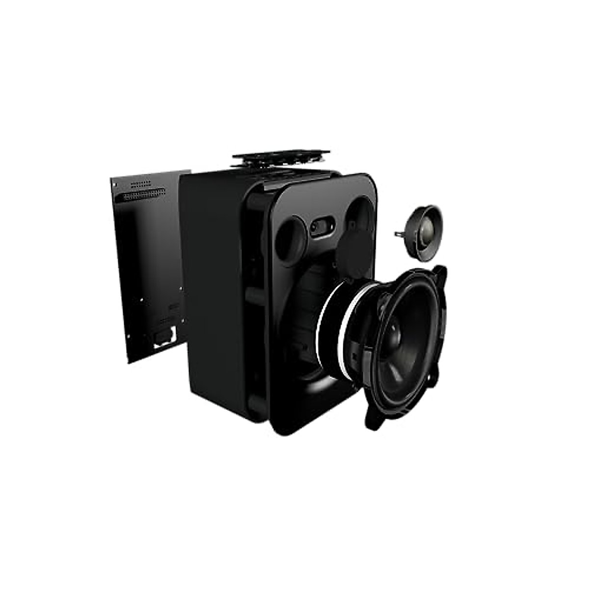Bluesound Pulse Flex 2i Portable Wireless Multi-Room Smart Speaker with Bluetooth - Black - Compatible with Alexa and Siri