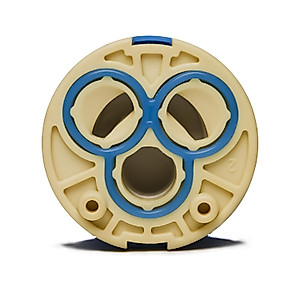 artSew 35mm Faucet Cartridges Replacement Parts Bathroom Shower Head Single Handle Faucet Water Ceramic Valve Pressure Balancing Kitchen (2 Pack)