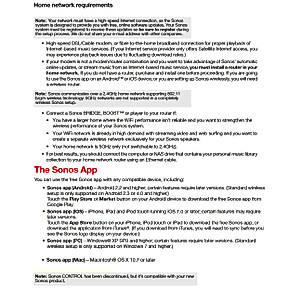 Sonos Play:1 - Compact Wireless Smart Speaker - Black (Discontinued by manufacturer)