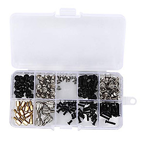wendeekun PC Computer Screw Standoffs Assortment Kit, Desktop Computer Screws, Standoffs Set, for Hard Drive Computer Case Motherboard Fan Power Graphics(165Pcs)
