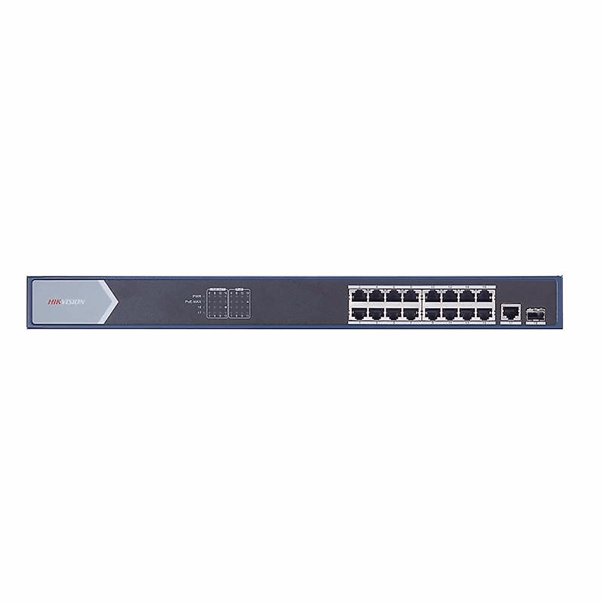 Hikvision DS-3E0518P-E 16-Port Unmanaged Gigabit PoE Switch