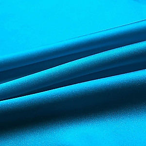 Light Pink 100% Pure Silk Fabric Solid Color Charmeuse Fabrics by The Pre-Cut 1 Yard for Sewing Clothing Width 44 inch