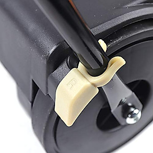 FLYHERO 26" Walk Behind Industrial Floor Sweeper Outdoor Hand Push Floor Sweeper 2720㎡/h, 15 Gallon Capacity (26 Inch)