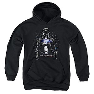Power Rangers Black Ranger Youth Pull-Over Hoodie
