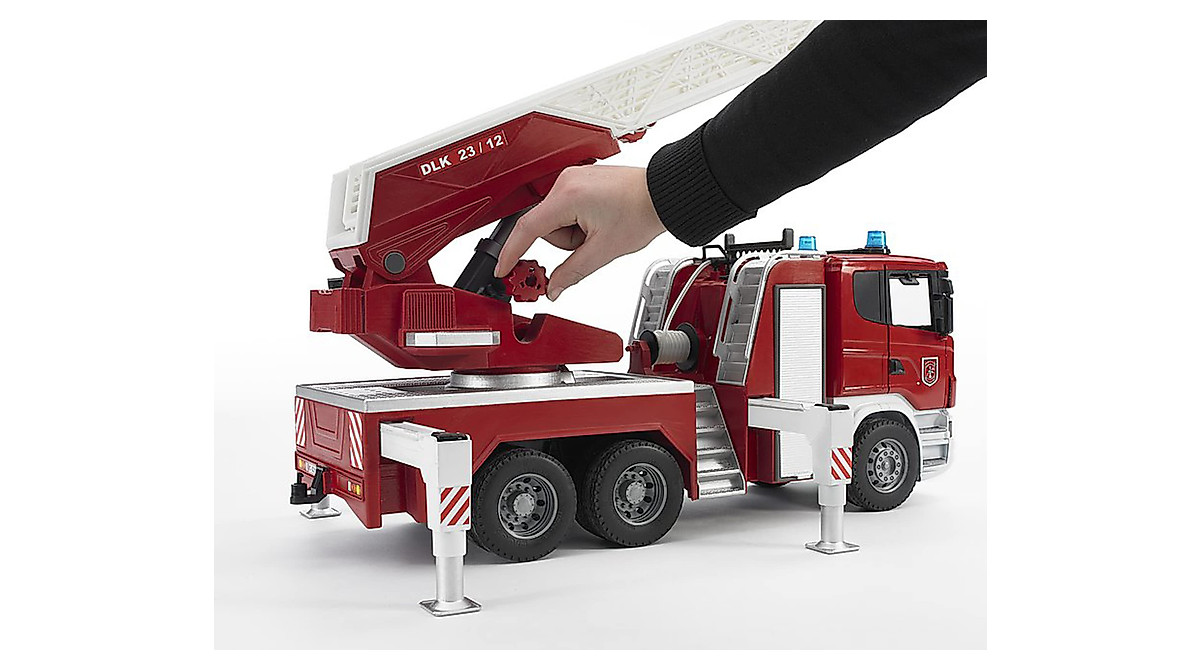 Bruder Scania R-Serie Fire Engine with Water Pump