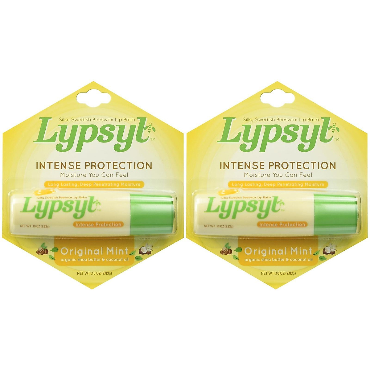 LypSyl LypMoisturizer, Original Mint, 0.1-Ounce, 2 Pack