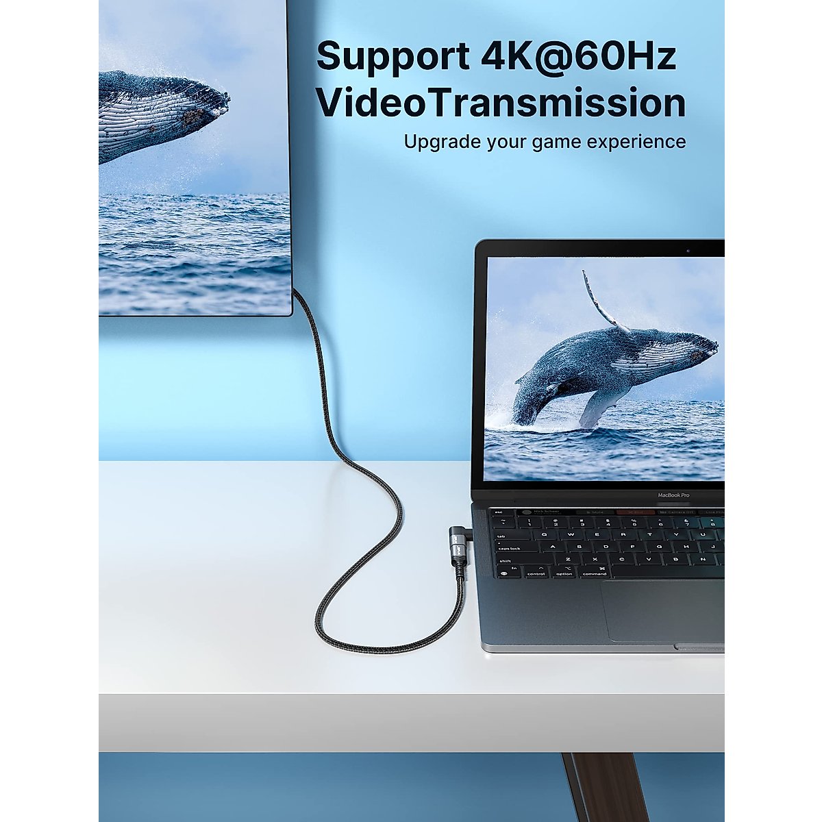 JSAUX 90 Degree USB-C Male to USB-C Female Adapter 2-Pack, 40Gbps Data Transfer PD 100W USB Type-C 3.1 Extender for Macbook, ROG Ally, Switch, Steam Deck, VR,iPhone 16 iPhone 15 and More USB-C Devices