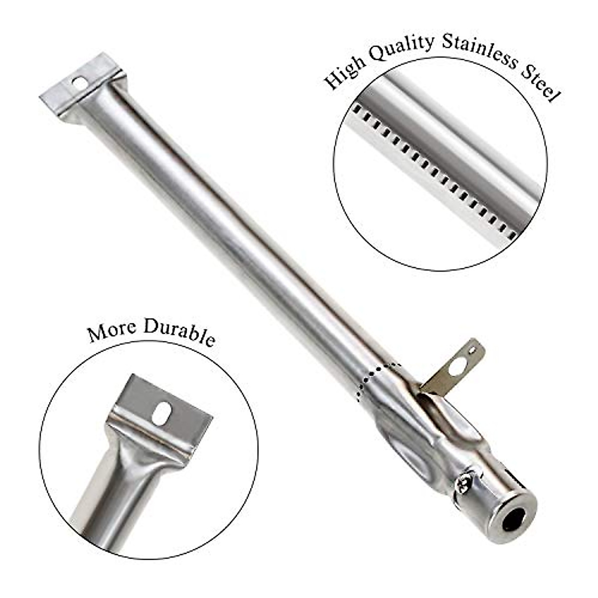 Hisencn Grill Replacement Kits for Kenmore 119.16240 119.162300 119.162310 119.16433010 119.16434010 Gas Grill Models, Stainless Steel Burners, Heat Plate, Heat Shield, Heat Tent, Burner Cover